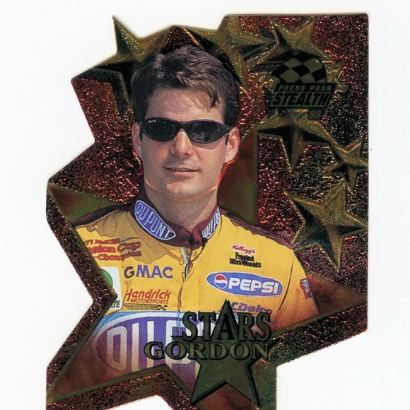 press pass | Toys | Vintage 998press Pass Stealth Racing Card Jeff ...